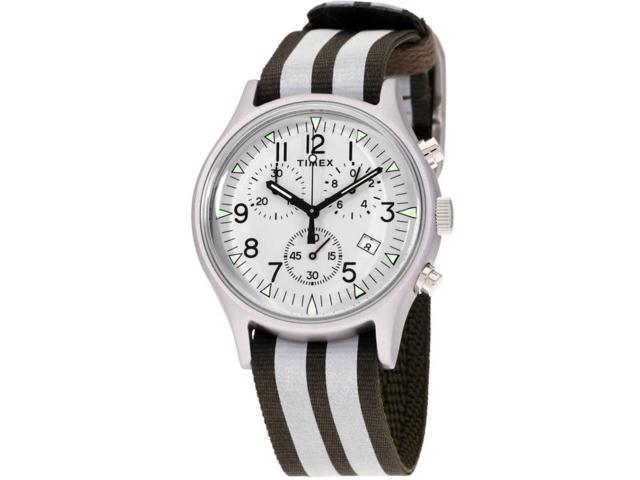 Click here for Timex Mens MK1 Silver Dial Watch - TW2R81300 prices