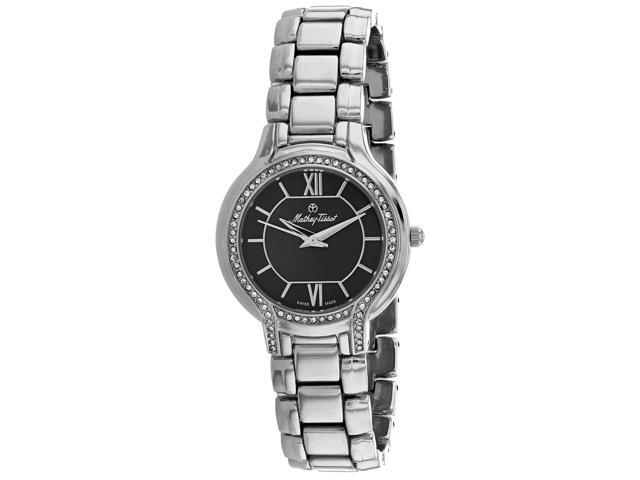 Click here for Mathey Tissot Womens Classic Black Dial Watch - D2... prices