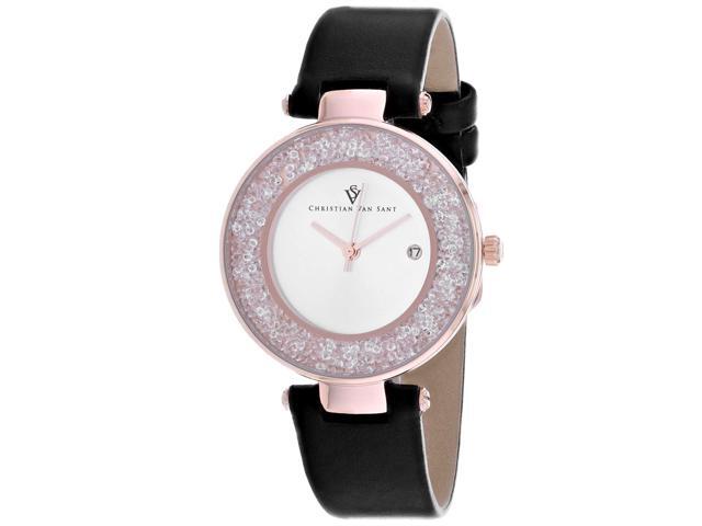 Click here for Christian Van Sant Womens Dazzle Silver Dial Watch... prices