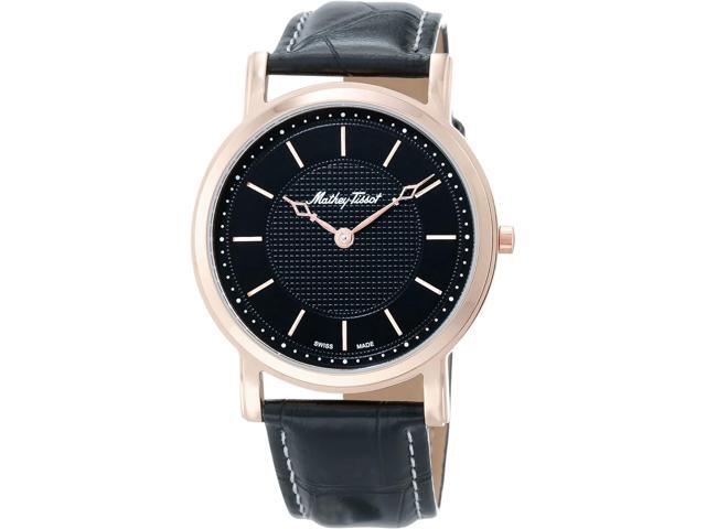 Click here for Mathey Tissot Mens City Black Dial Watch - H611252... prices