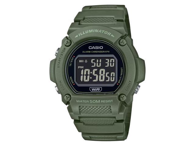Click here for Casio Mens Classic Green Digital Watch with Black... prices