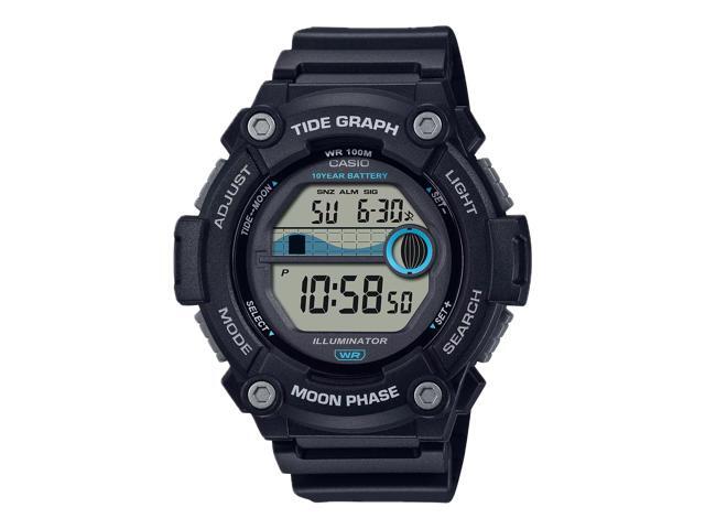 Click here for Casio Mens Digital Watch with Black Band - WS-1300... prices