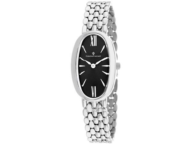 Click here for Christian Van Sant Womens Lucia Black Dial Watch -... prices