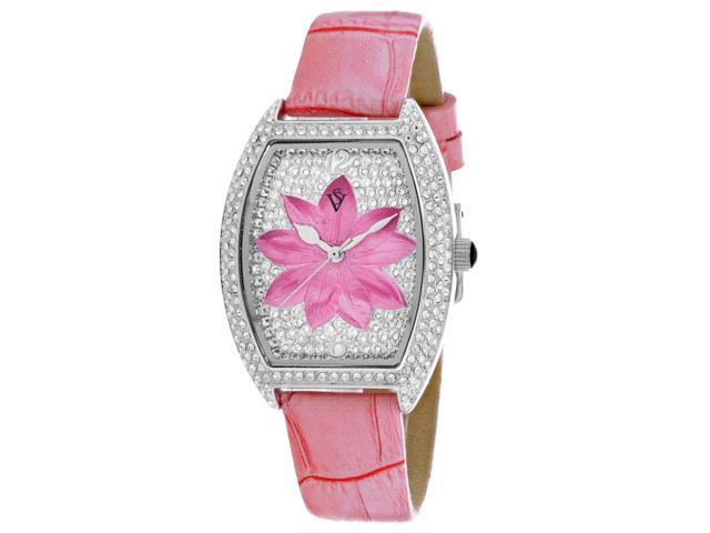 Click here for Christian Van Sant Womens Lotus Pink Dial Watch -... prices