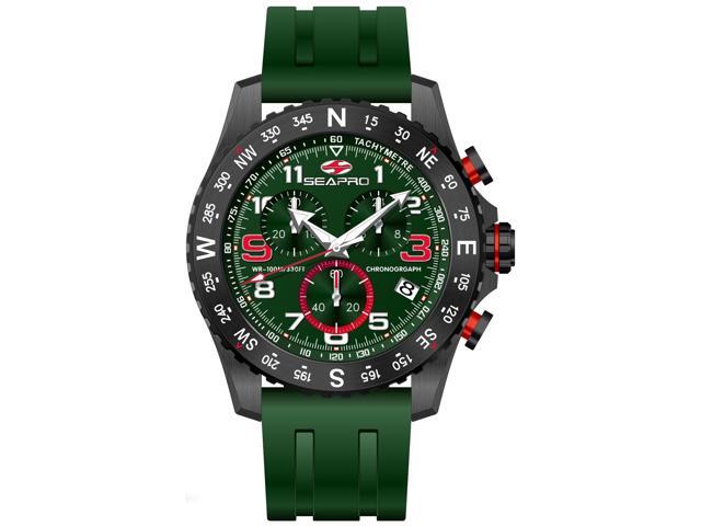 Click here for Seapro Mens Gallantry Green Dial Watch - SP9736 prices