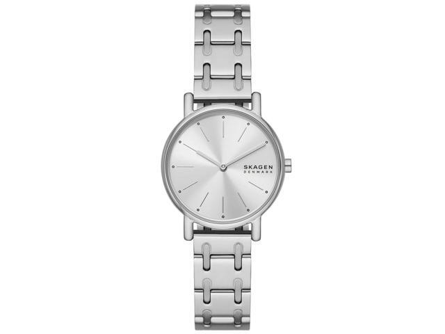 Click here for Skagen Womens Signatur Lille Silver Dial Watch - S... prices
