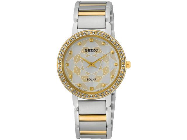 Click here for Seiko Womens Discover More Multicolor Dial Watch -... prices
