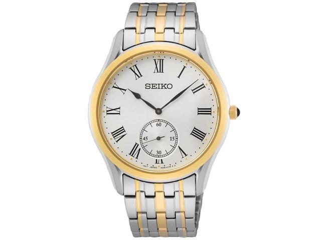 Click here for Seiko Mens Essentials White Dial Watch - SRK048P1 prices