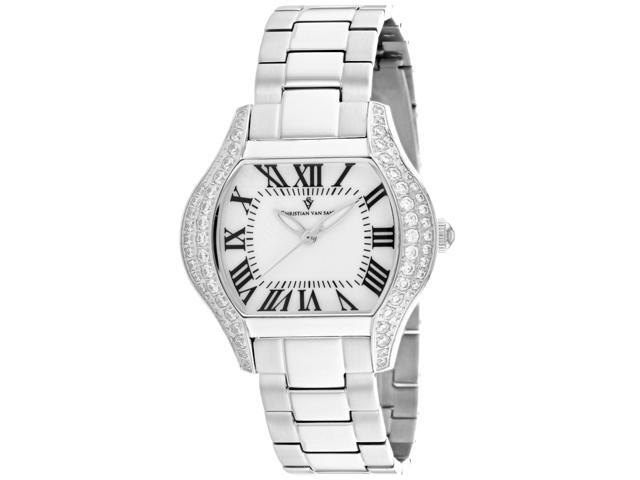 Click here for Christian Van Sant Womens Bianca White Dial Watch... prices