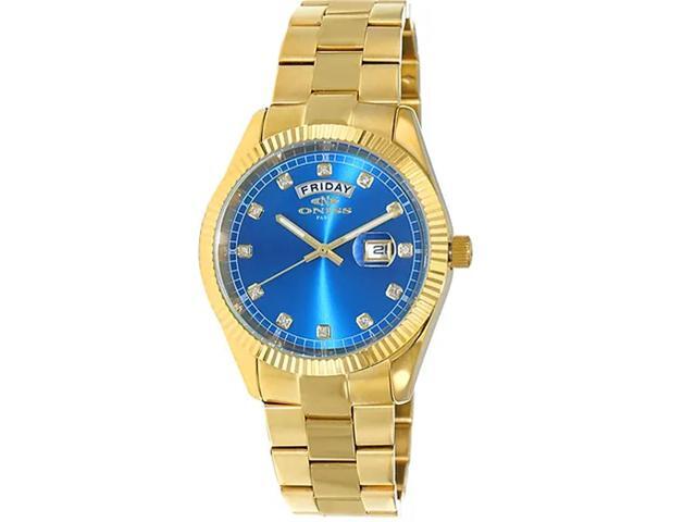 Click here for Oniss Mens Admiral Blue Dial Watch - ON3881-MBBU prices