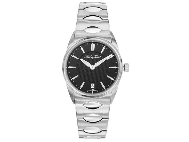 Click here for Mathey Tissot Womens Classic Black Dial Watch - D7... prices