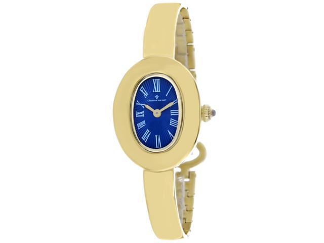 Click here for Christian Van Sant Womens Anora Blue Dial Watch -... prices