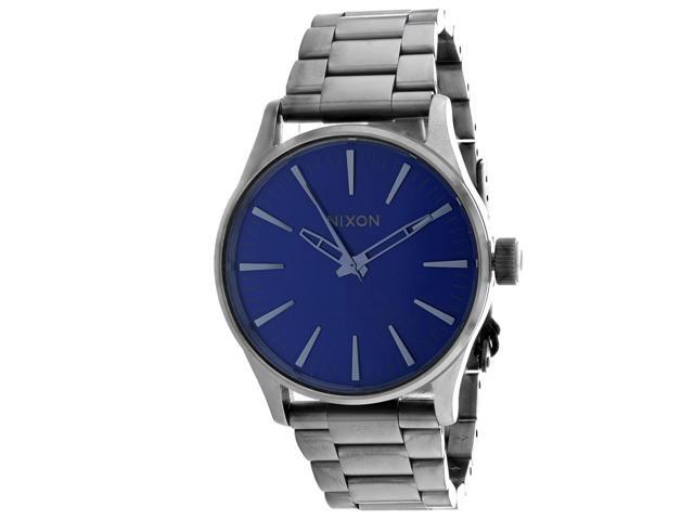 Click here for Nixon Mens Sentry 38 SS Blue Watch - A450-2065 prices