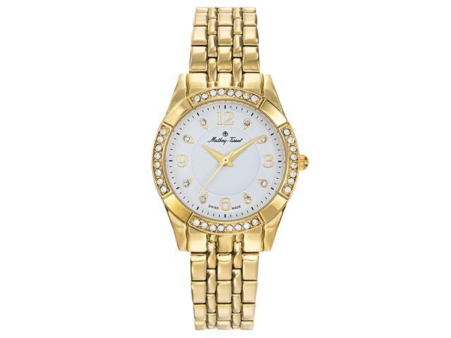 Click here for Mathey Tissot Womens Classic White Dial Watch - D2... prices