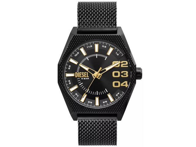 Click here for Diesel Mens Scraper Black Dial Watch - DZ2194 prices