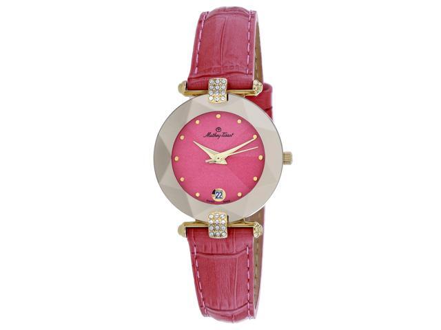 Click here for Mathey Tissot Womens Pyramide Pink Dial Watch - P3... prices