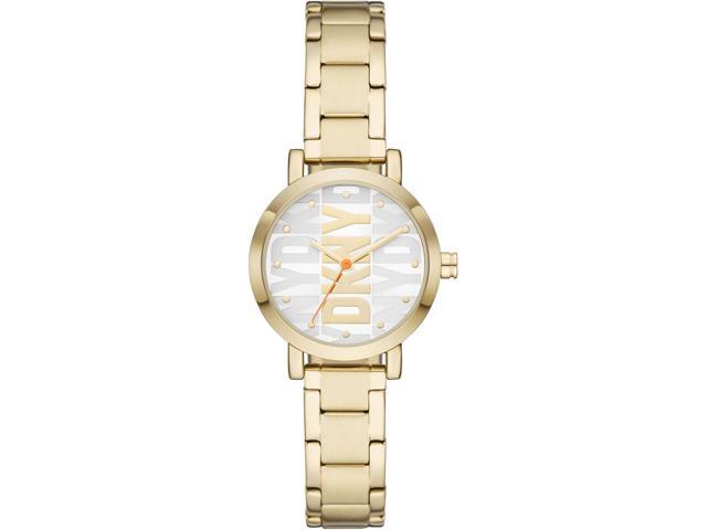 Click here for DKNY Womens Soho Silver Dial Watch - NY6647 prices