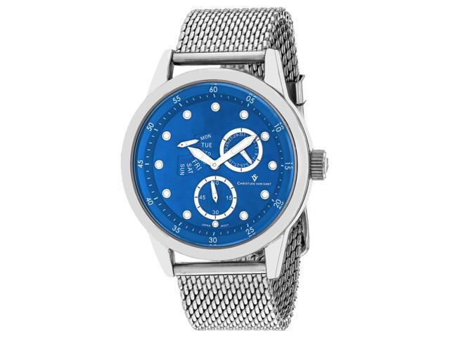 Click here for Christian Van Sant Mens Rio Blue Dial Watch - CV87... prices