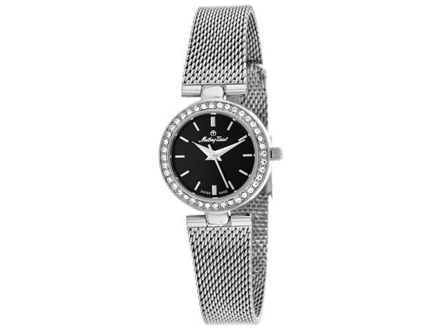 Click here for Mathey Tissot Womens Fleury XV Black Dial Watch -... prices