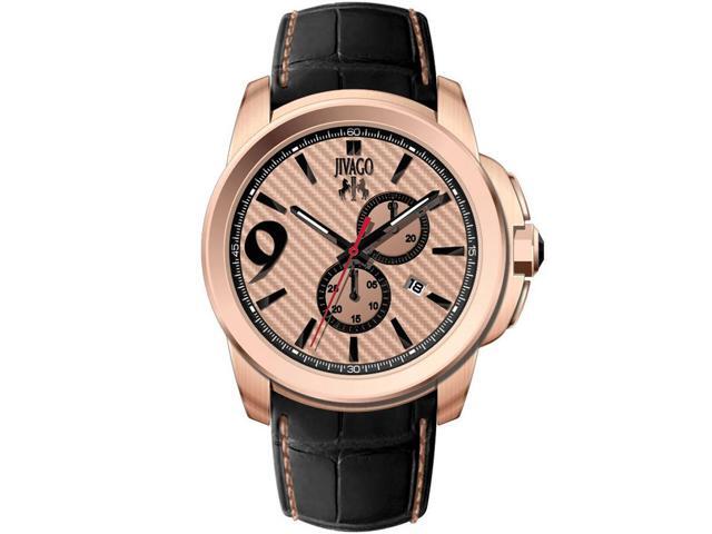 Click here for Jivago Mens Gliese Rose gold Dial Watch - JV1515 prices