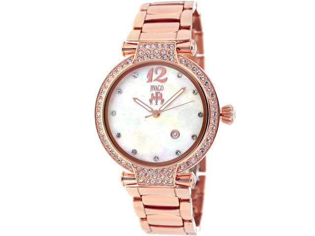 Click here for Jivago Womens Bijoux White MOP Dial Watch - JV2218 prices