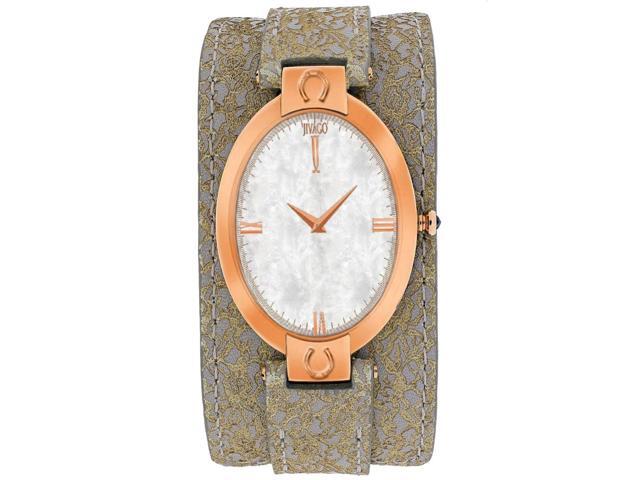 Click here for Jivago Womens Good luck White MOP Dial Watch - JV1... prices
