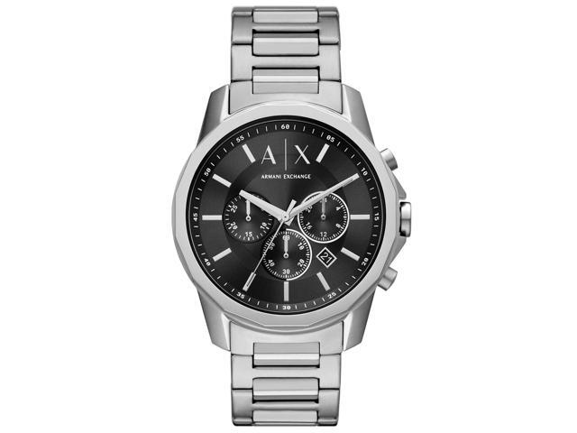 Click here for Armani Exchange Mens Classic Black Dial Watch - AX... prices