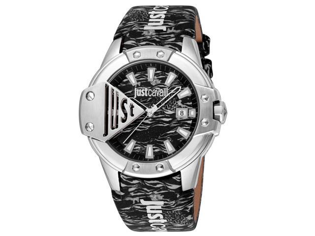 Click here for Just Cavalli Womens Scudo Black Dial Watch - JC1G2... prices