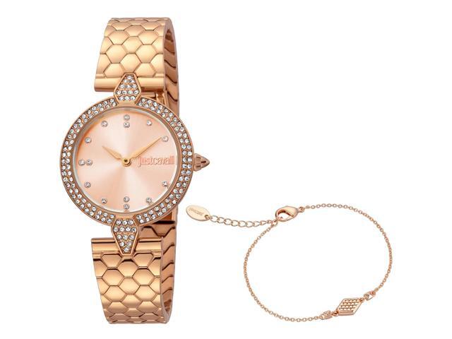 Click here for Just Cavalli Womens Set Rose gold Dial Watch - JC1... prices