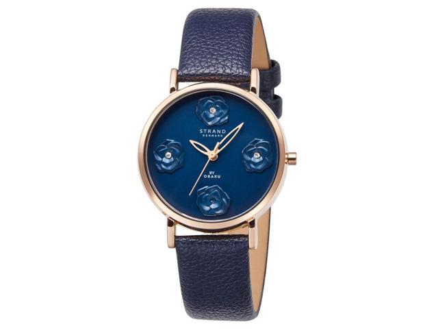Click here for Obaku Womens Petal Blue Dial Watch - S733LXVLVL prices