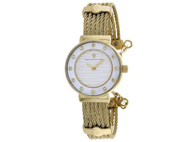 Click here for Christian Van Sant Womens Cavo Silver Dial Watch -... prices