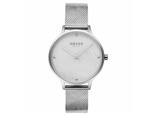 Click here for Obaku Womens Figen Mother of pearl Dial Watch - V2... prices