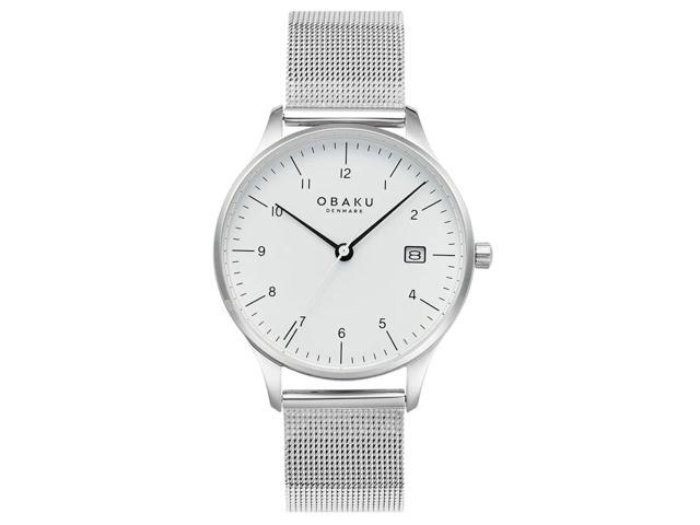 Click here for Obaku Womens Chia Lille White Dial Watch - V298LDC... prices