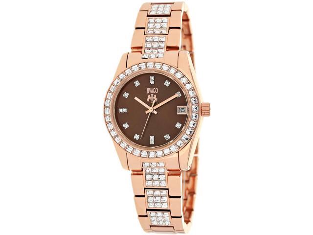 Click here for Jivago Womens Magnifique Chocolate brown Dial Watc... prices