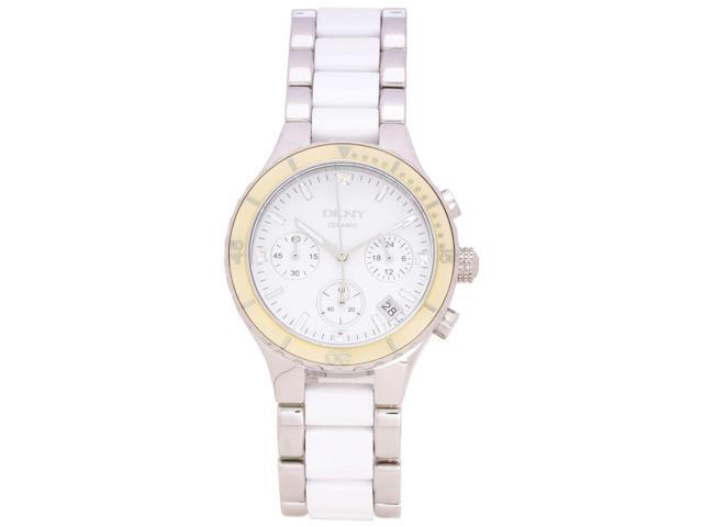 Click here for DKNY Womens Chronograph White Dial White Dial Watc... prices