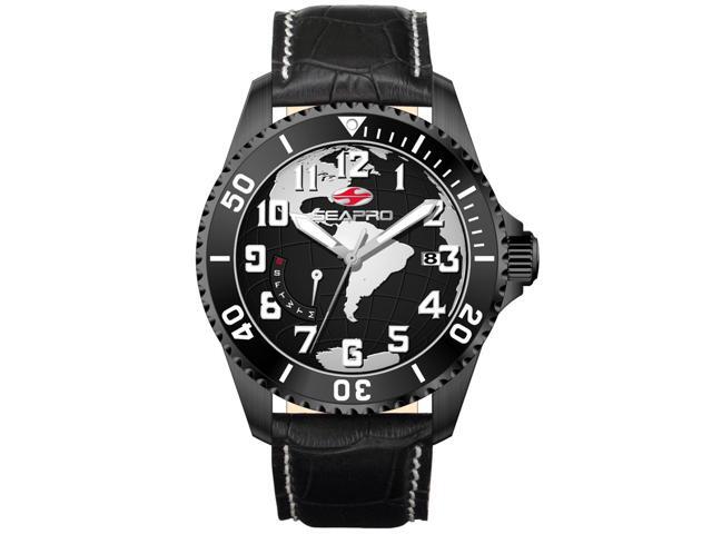 Click here for Seapro Mens Voyager Black Dial Watch - SP2743 prices