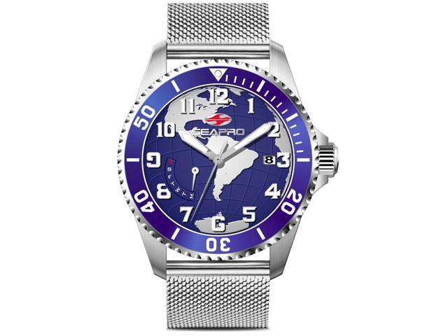 Click here for Seapro Mens Voyager Blue Dial Watch - SP4760 prices