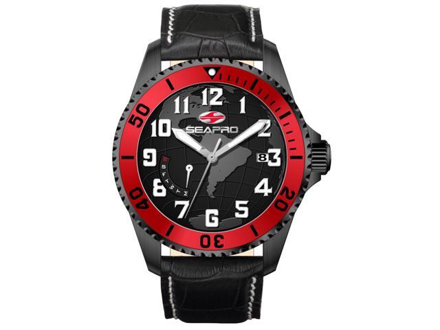 Click here for Seapro Mens Voyager Black Dial Watch - SP2745 prices