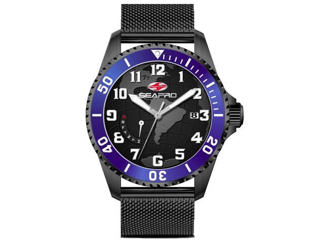 Click here for Seapro Mens Voyager Black Dial Watch - SP4762 prices