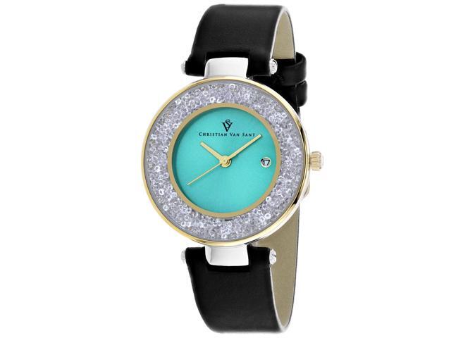 Click here for Christian Van Sant Womens Dazzle Blue Dial Watch -... prices