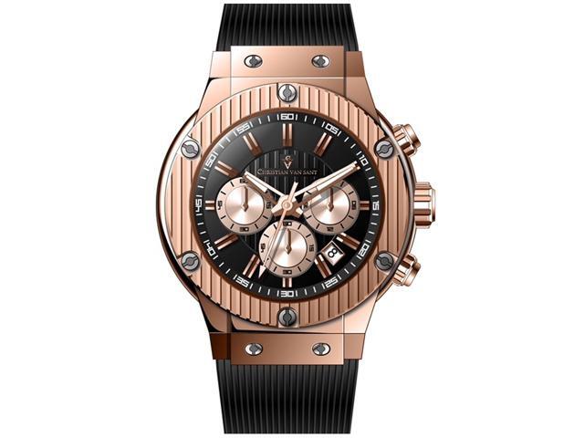 Click here for Christian Van Sant Mens Monarchy Red Dial Watch -... prices