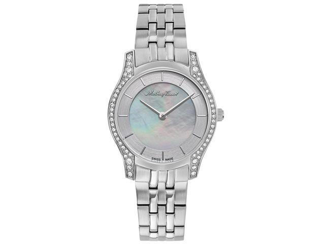 Click here for Mathey Tissot Womens Tacy Mother of Pearl Dial Wat... prices