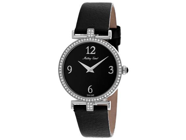 Click here for Mathey Tissot Womens Gaia Black Dial Watch - D587Q... prices