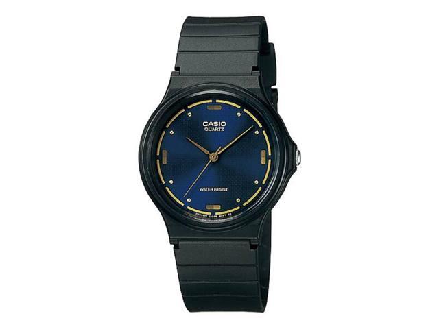 Click here for Casio Mens Black Watch with Blue Dial - MQ-76-2AUL... prices