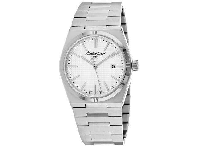 Click here for Mathey Tissot Mens Zoltan Silver Dial Watch - H117... prices