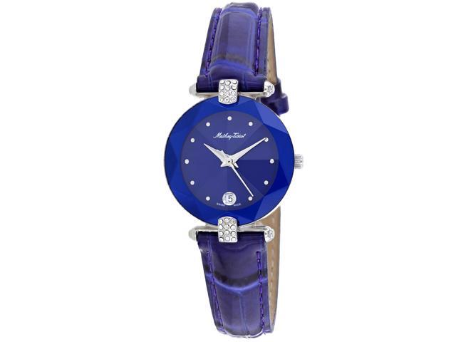Click here for Mathey Tissot Womens Pyramide Blue Dial Watch - P3... prices
