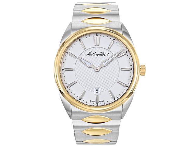 Click here for Mathey Tissot Mens Classic White Dial Watch - H791... prices