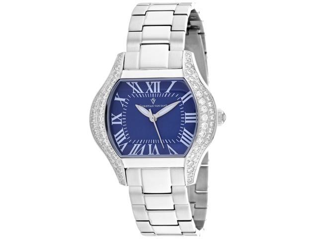 Click here for Christian Van Sant Womens Bianca Blue Dial Watch -... prices