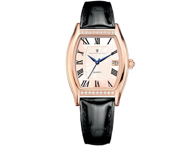 Click here for Christian Van Sant Womens Gemma Rose gold Dial Wat... prices