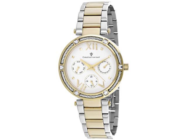 Click here for Christian Van Sant Womens Sienna White Dial Watch... prices
